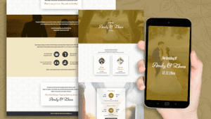 Contoh Undangan Pernikahan Digital