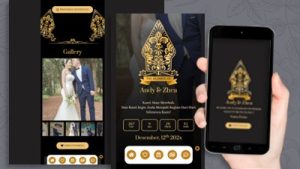 Contoh Undangan Pernikahan Digital