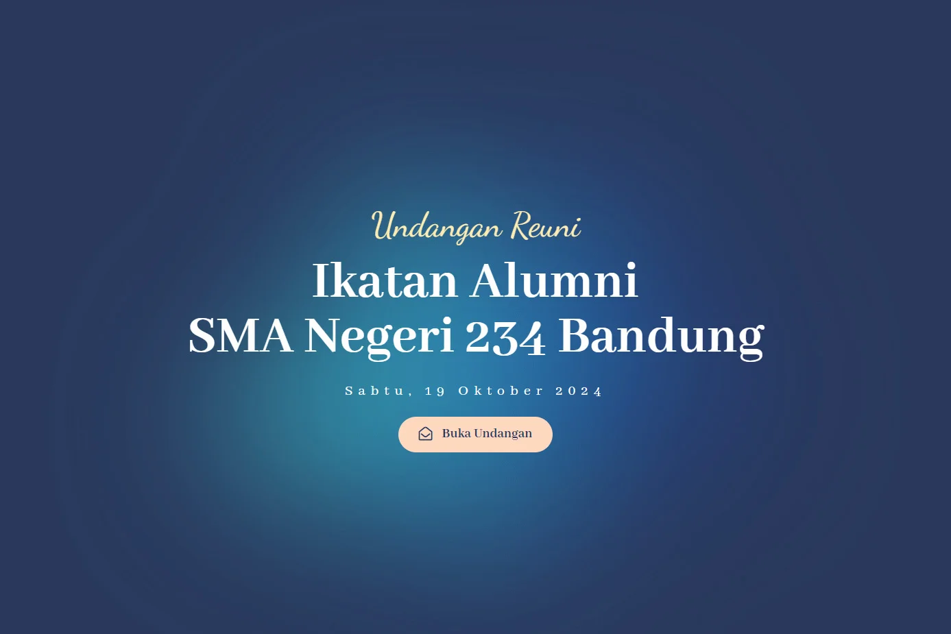 Undangan Reuni Sekolah